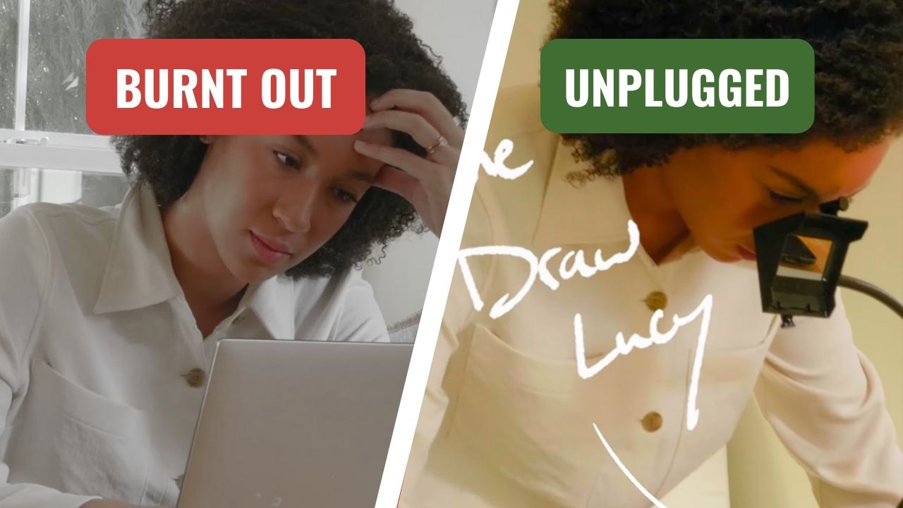 How Drawing Helps You Unplug After a Long Day – DrawLUCY